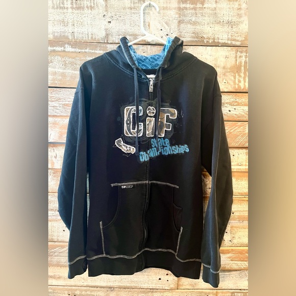 CIF GEAR | Jackets & Coats | Cif Gear Hooded Zip Up Jacket | Poshmark